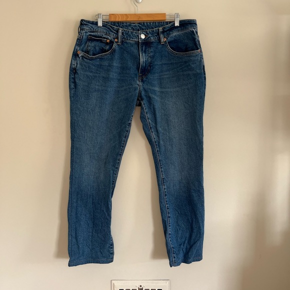 H&M | Jeans | Hm Mens Straight Blue Jeans | Poshmark